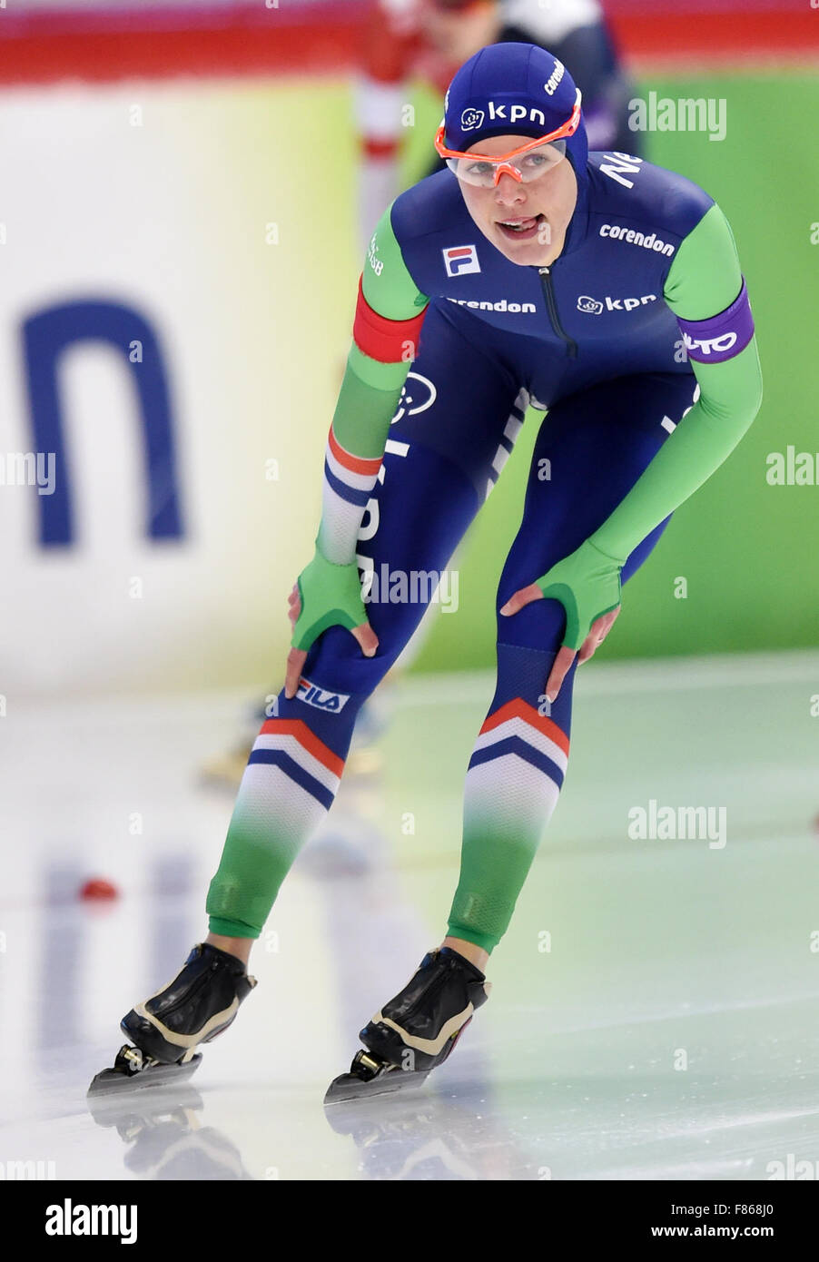 Inzell, Germany. 06th Dec, 2015. Marrit Leenstra of the Netherlands in ...