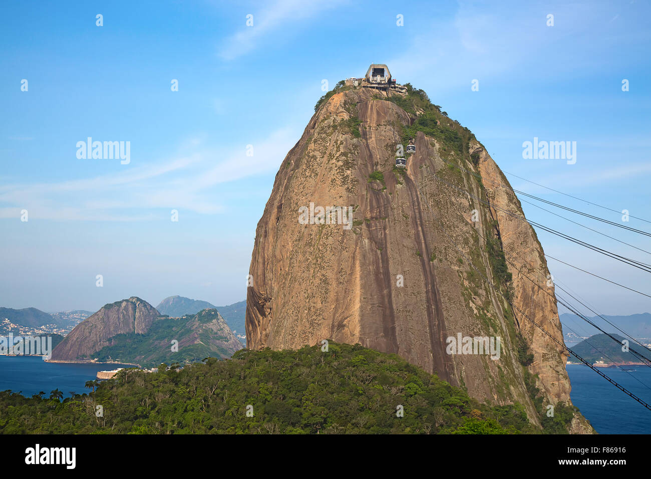 Famous Sugar Loaf mountain in Rio de Janeiro, Brazil Stock Photo - Alamy
