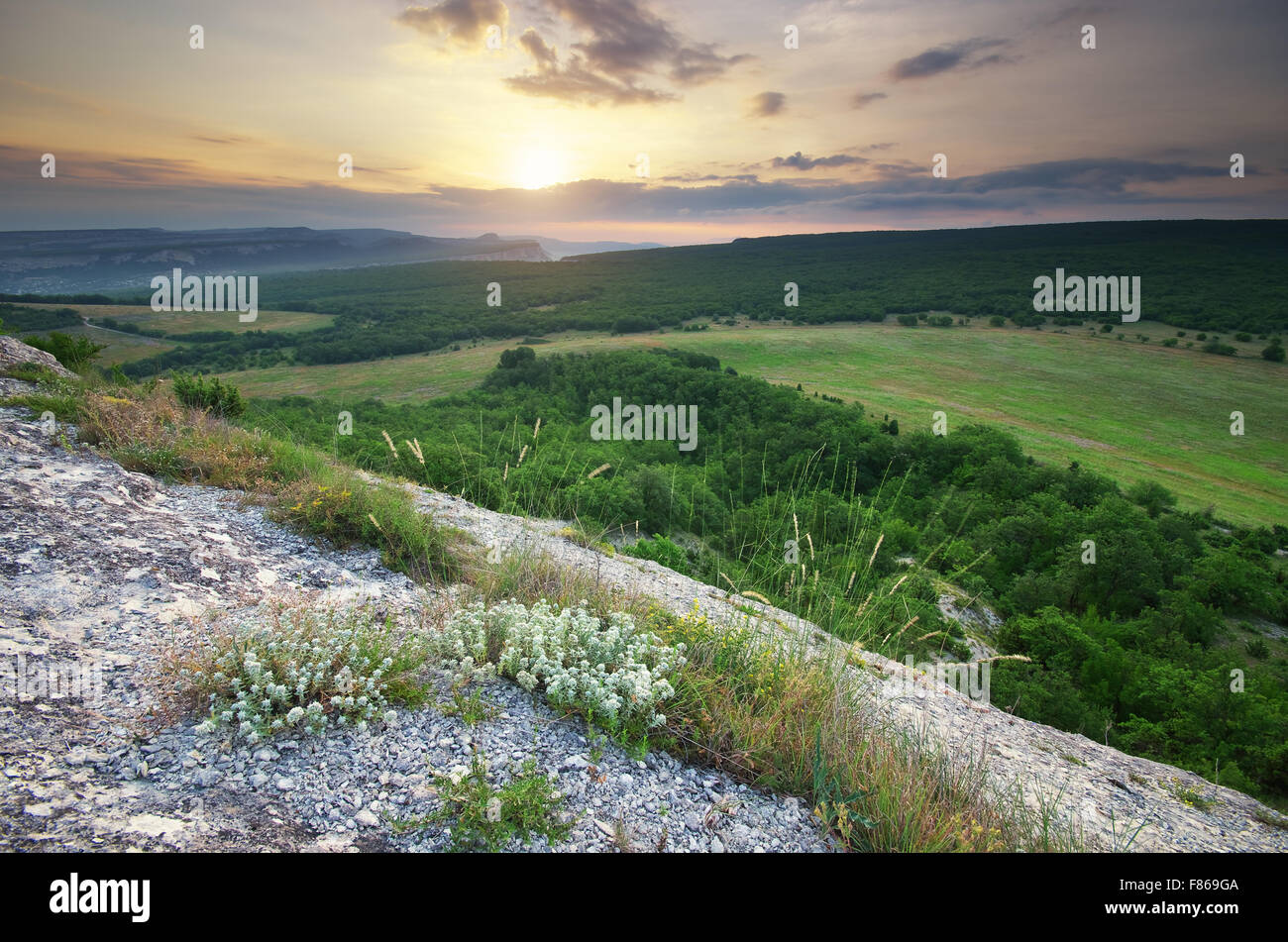 Mountain landscape. Composition of nature Stock Photo - Alamy