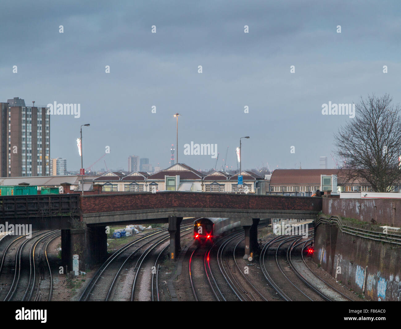 Clapham Junction - Britain's Busiest Railway Station Stock Photo - Alamy