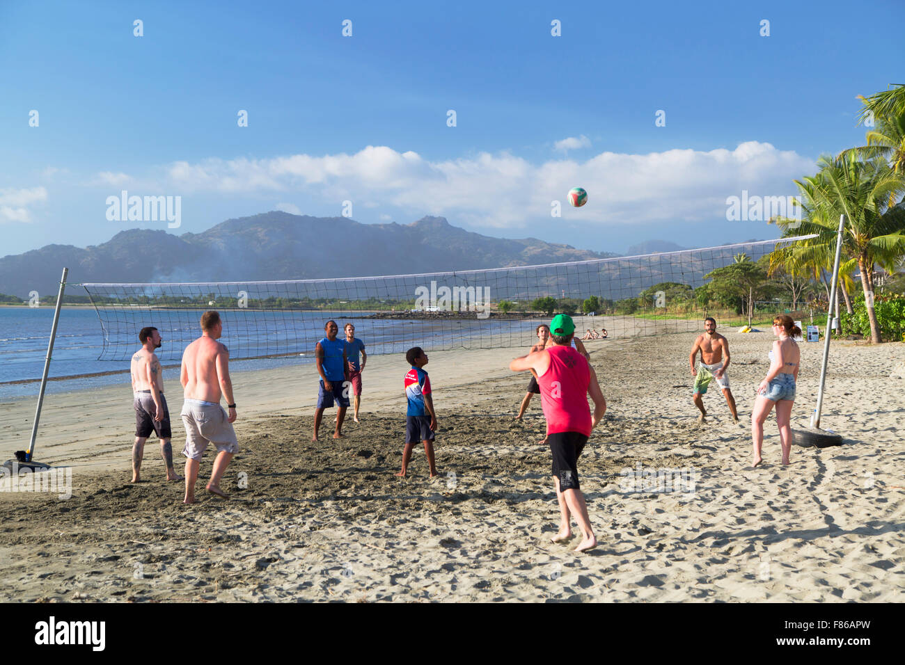 People Playing Volleyball On The Beach Volleyball Empowerment Helps