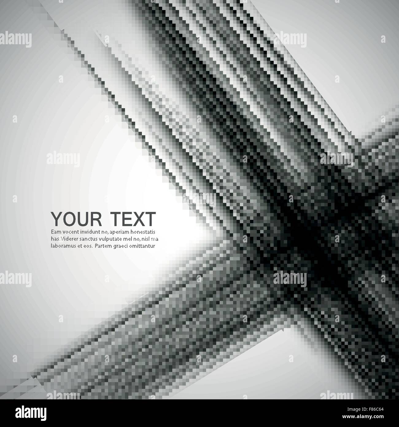 abstract black lines on a white background Stock Vector Image & Art - Alamy