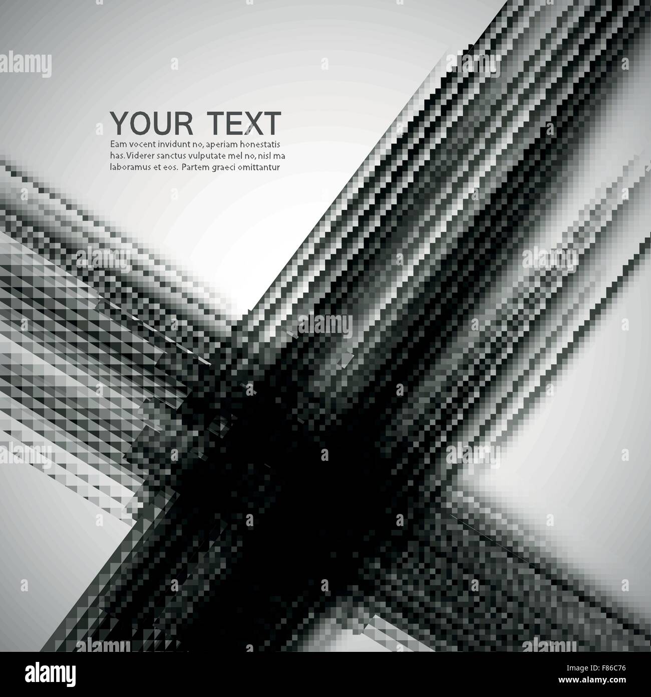 abstract black lines on a white background Stock Vector Image & Art - Alamy