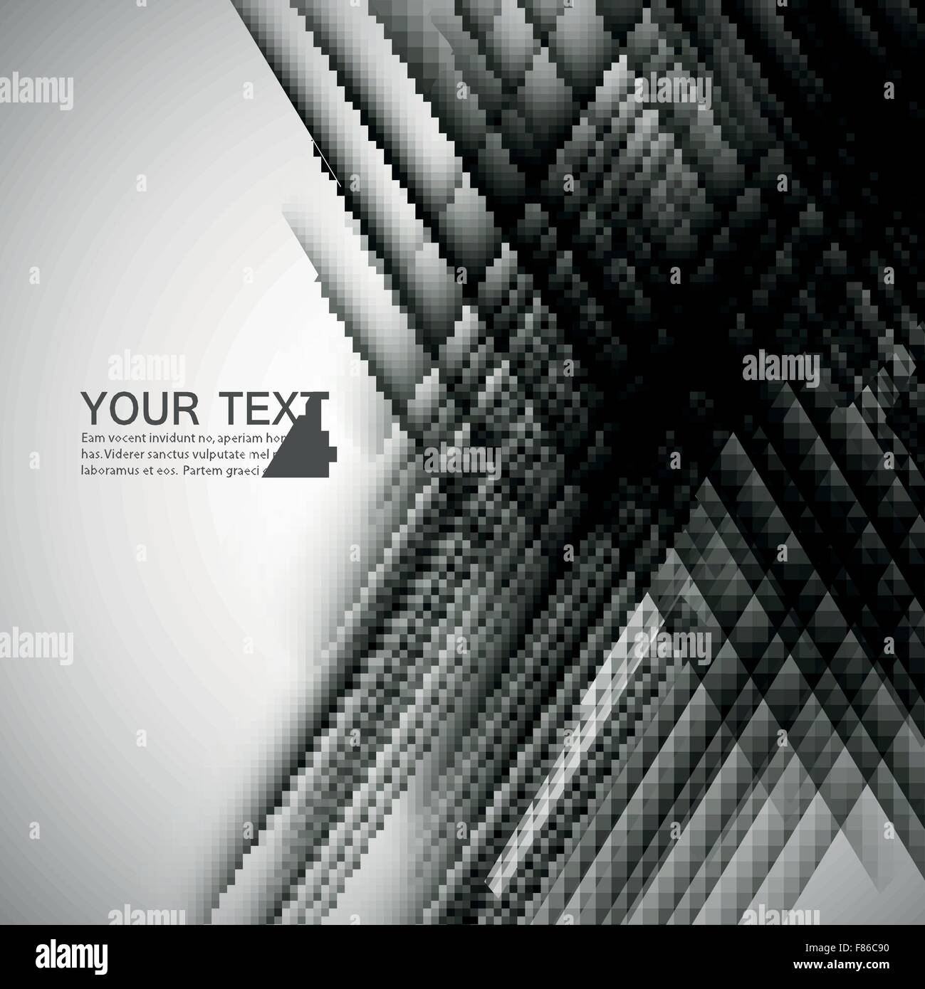 abstract black lines on a white background Stock Vector Image & Art - Alamy