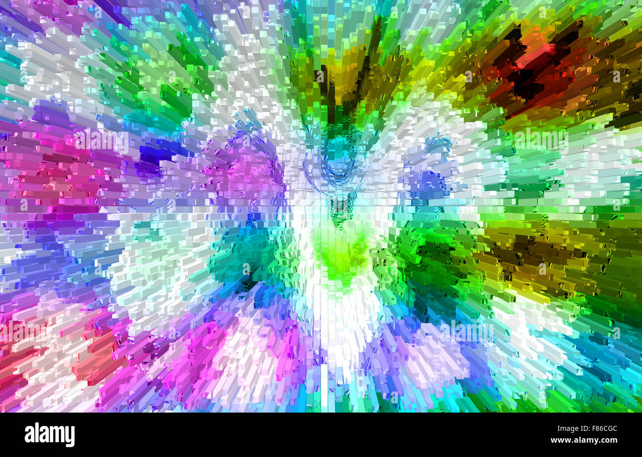 abstract multicolor background with motion block blur Stock Photo - Alamy