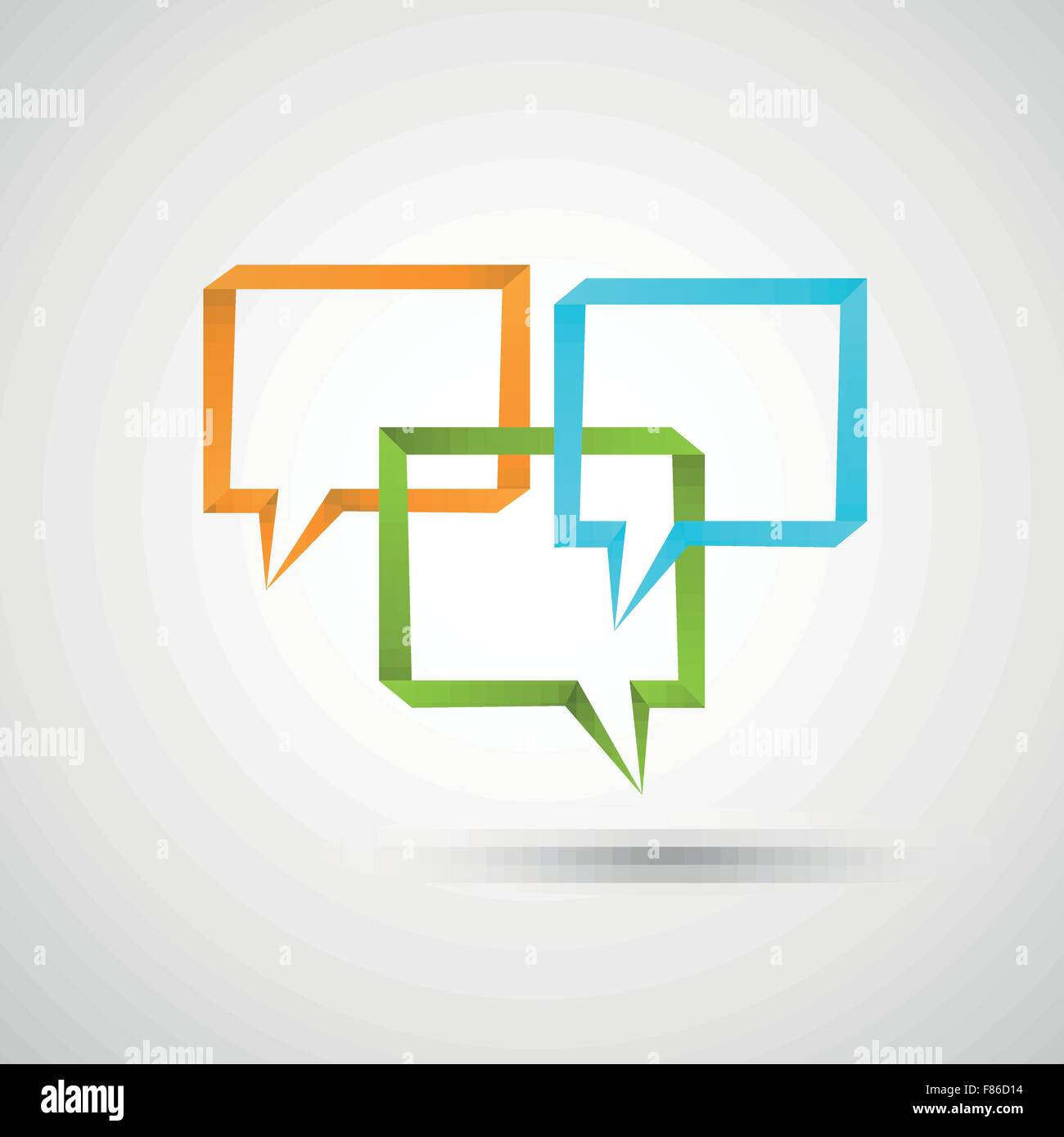 abstract bright squares on a white background Stock Vector Image & Art ...