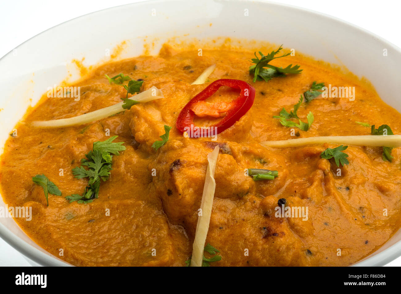 Butter chicken - indian traditional cuisine Stock Photo - Alamy