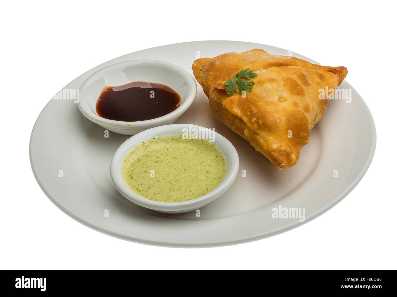 Samosa - indian traditional patties Stock Photo - Alamy
