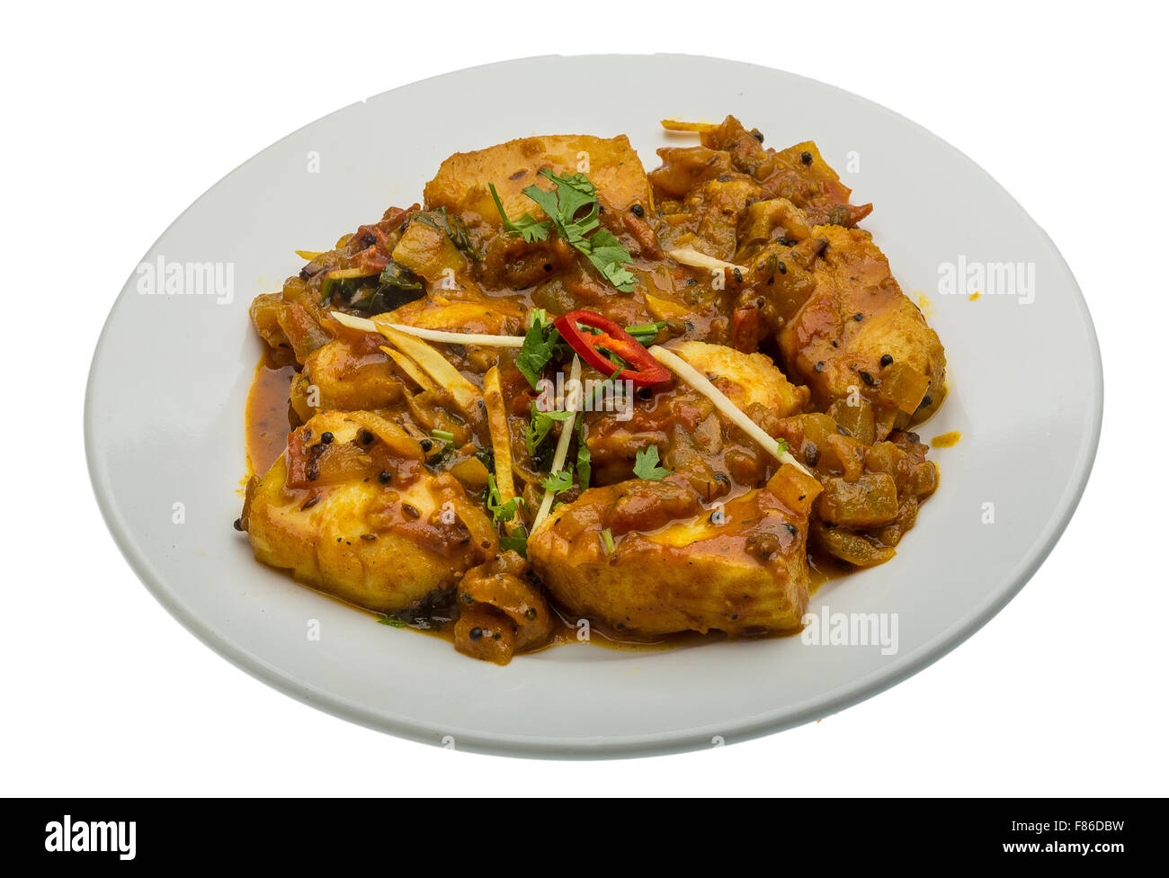 Fish masala - traditional Indian food Stock Photo - Alamy