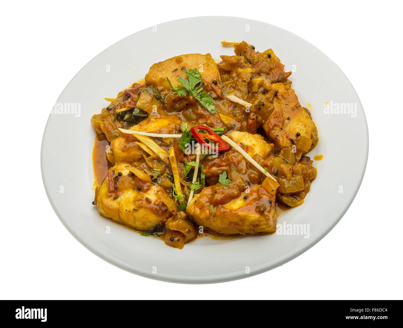 Fish masala - traditional Indian food Stock Photo - Alamy