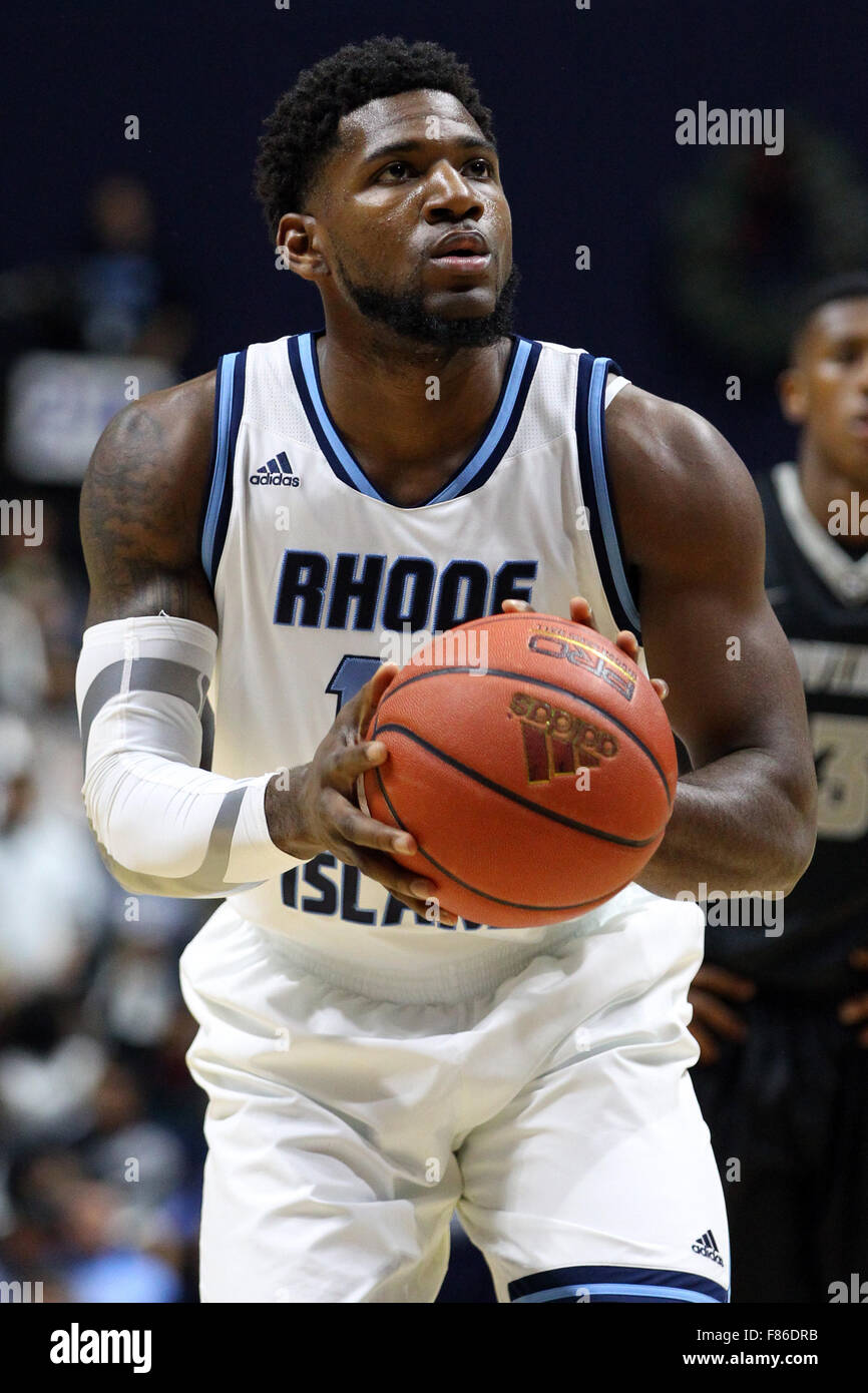 December 5, 2015; Kingston, RI, USA; Rhode Island Rams forward Hassan ...