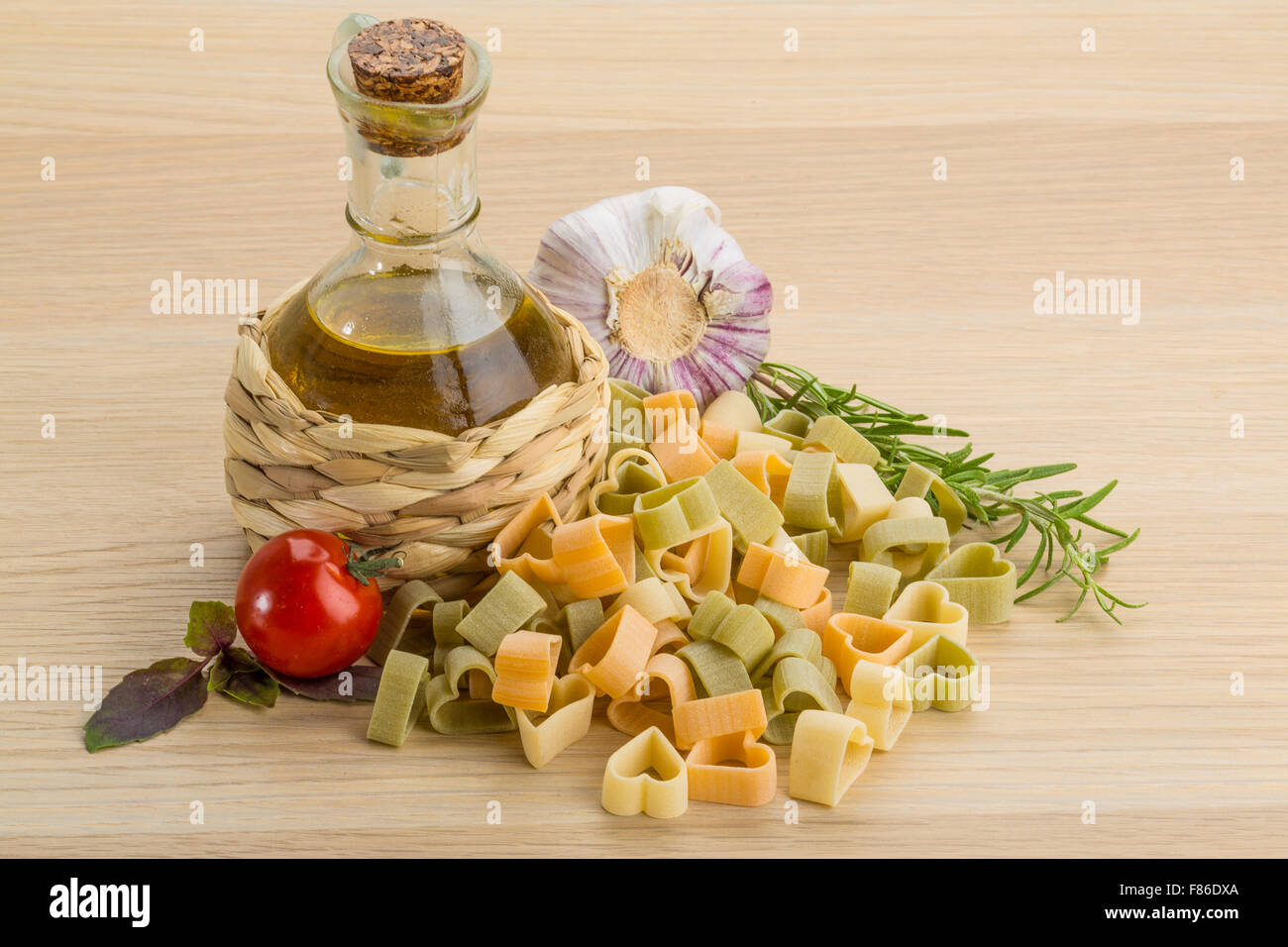 Kids italian paste - ready for cooking Stock Photo - Alamy