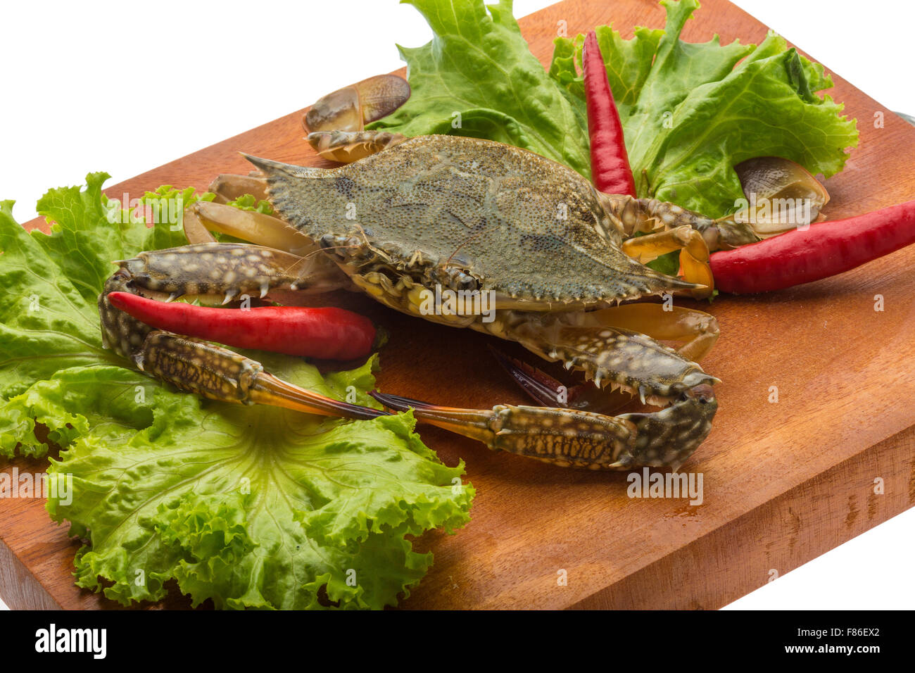 Raw crab ready for cooking Stock Photo - Alamy