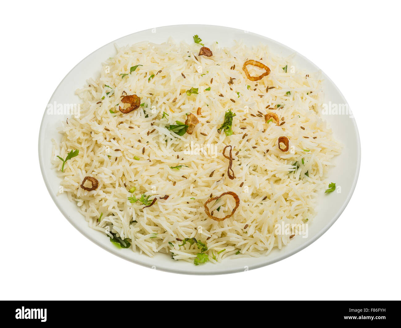 Cumin rice - indian famous rice Stock Photo - Alamy