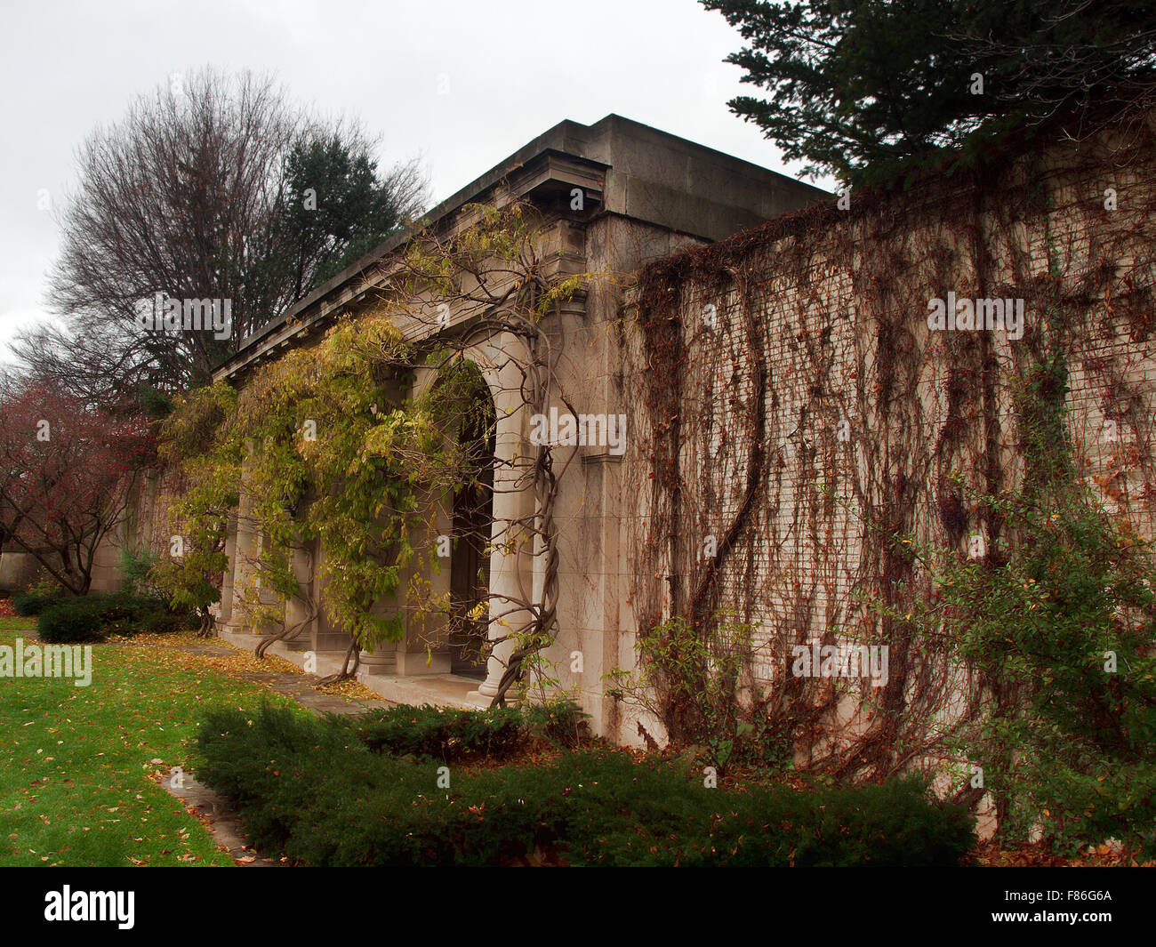 The grounds of the George Eastman House and Museum in Rochester, New ...