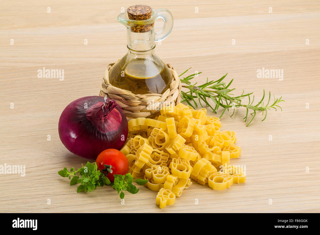 Kids italian paste - ready for cooking Stock Photo - Alamy