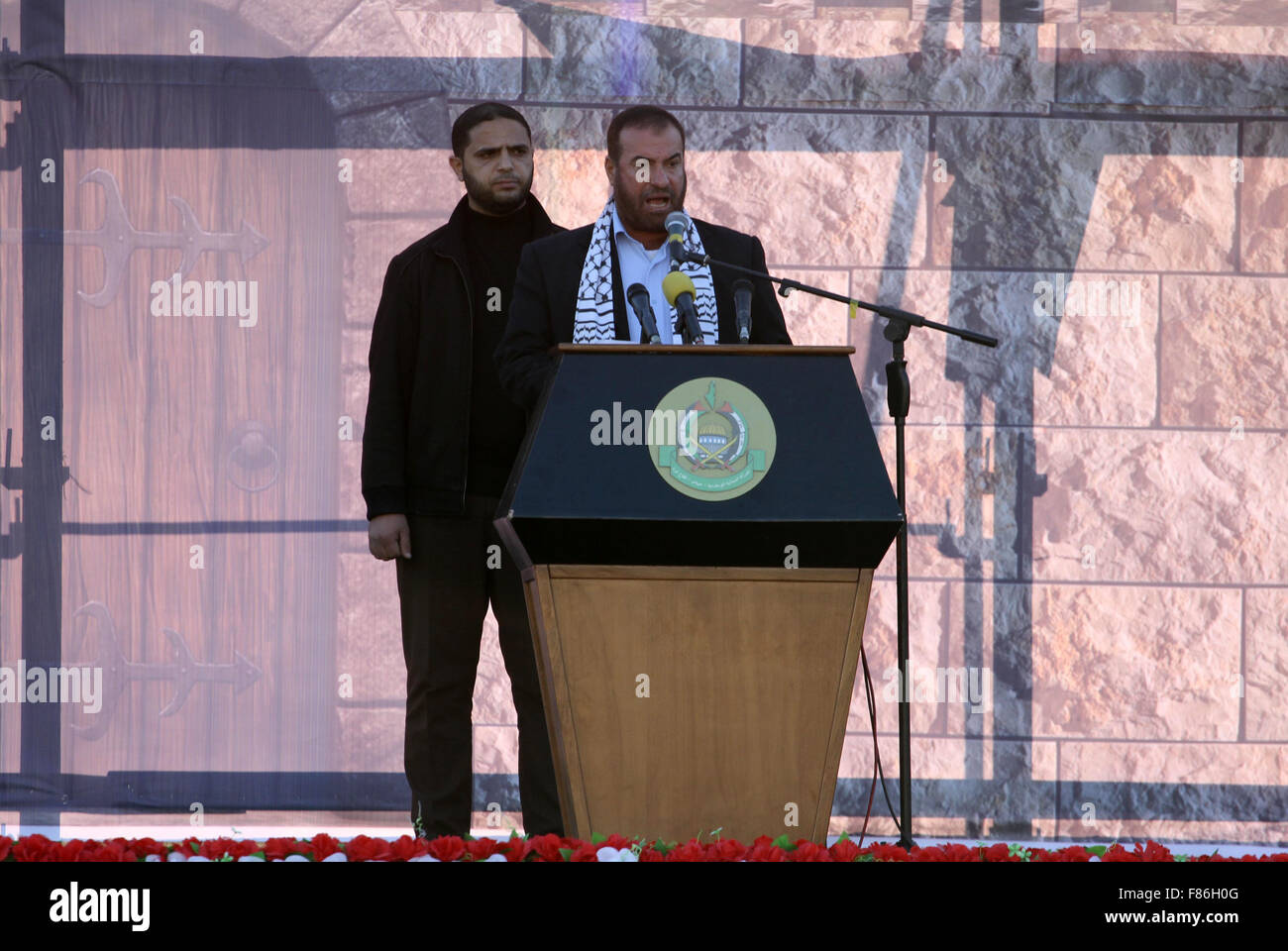 Gaza City, Gaza Strip, Palestinian Territory. 6th Dec, 2015. Senior ...