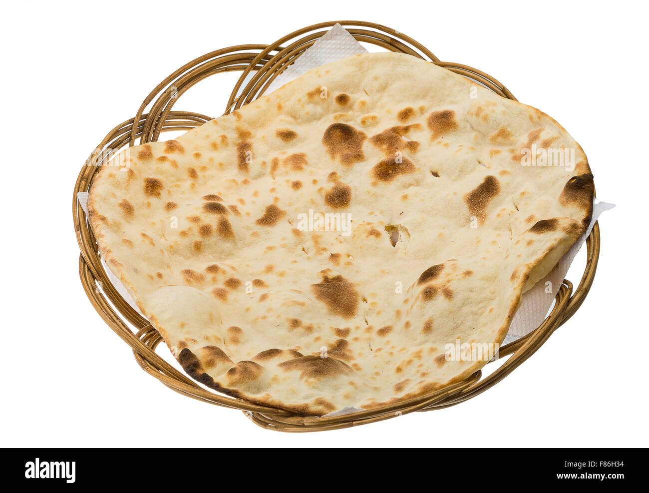 Plain Naan - Indian traditional cuisine Stock Photo - Alamy