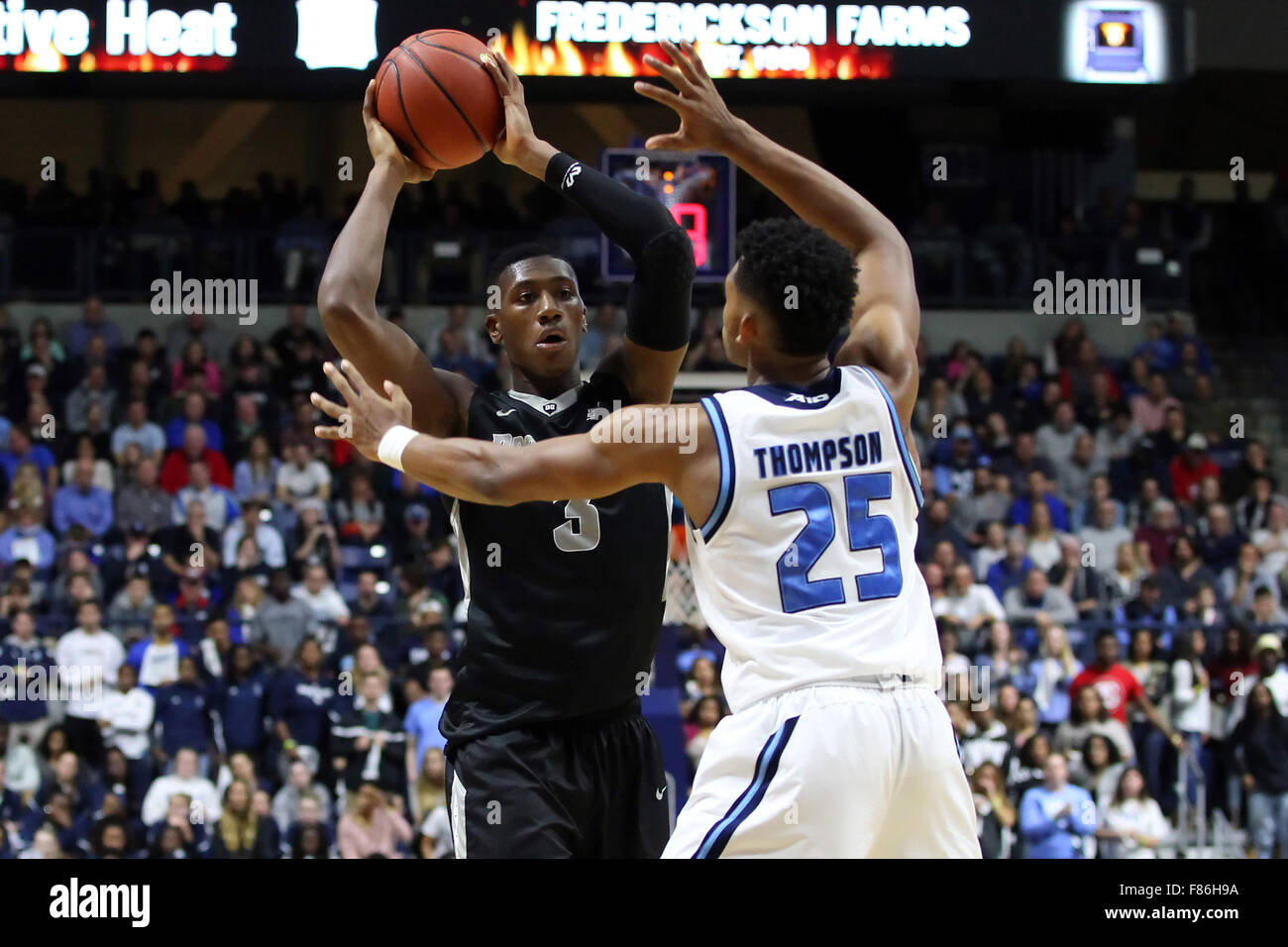 December 5, 2015; Kingston, RI, USA; Rhode Island Rams guard Christion ...