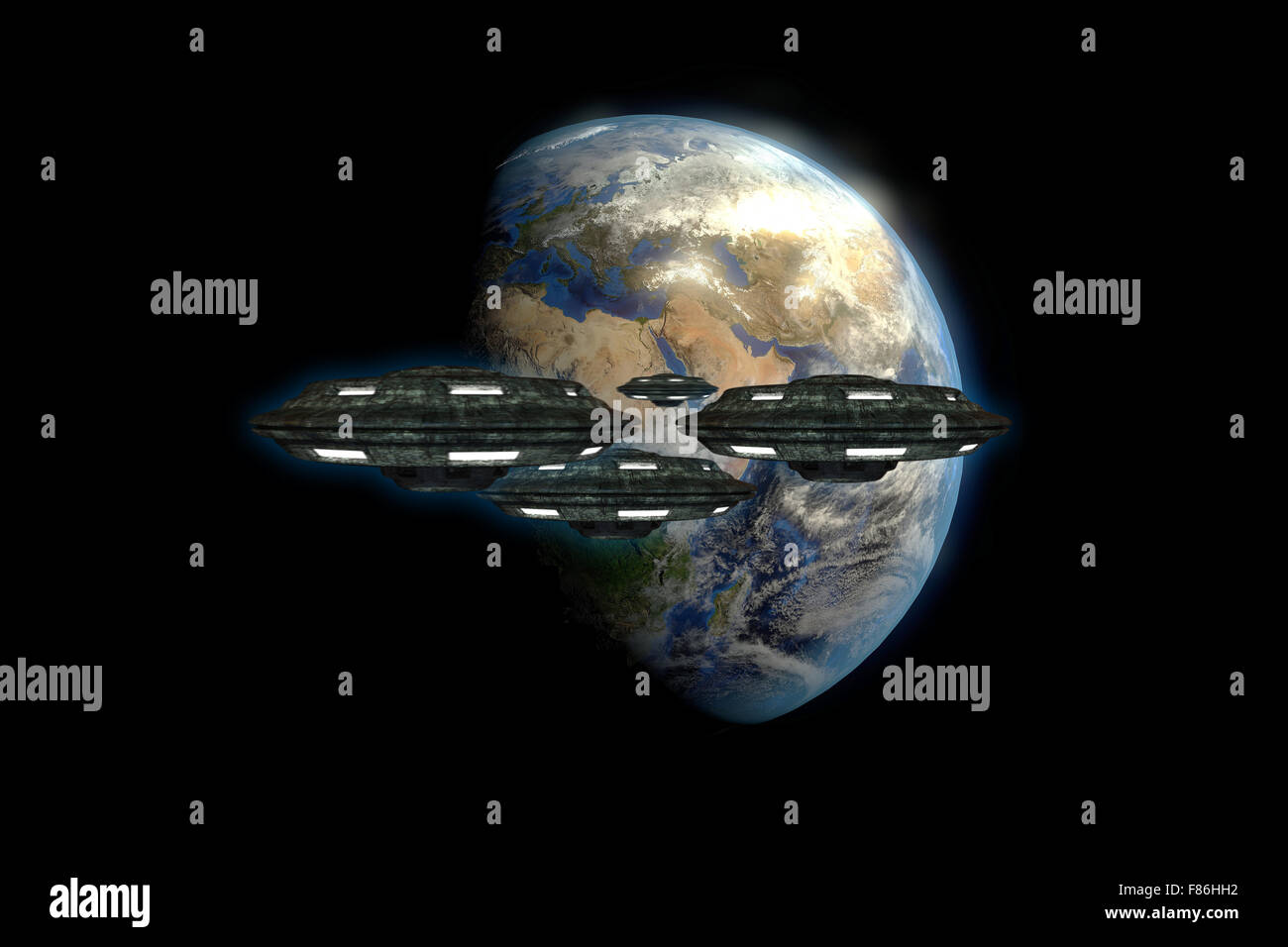 Alien spaceships hi-res stock photography and images - Alamy