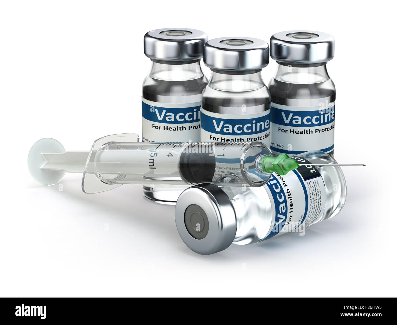Insulin vial syringe 3d Cut Out Stock Images & Pictures - Alamy