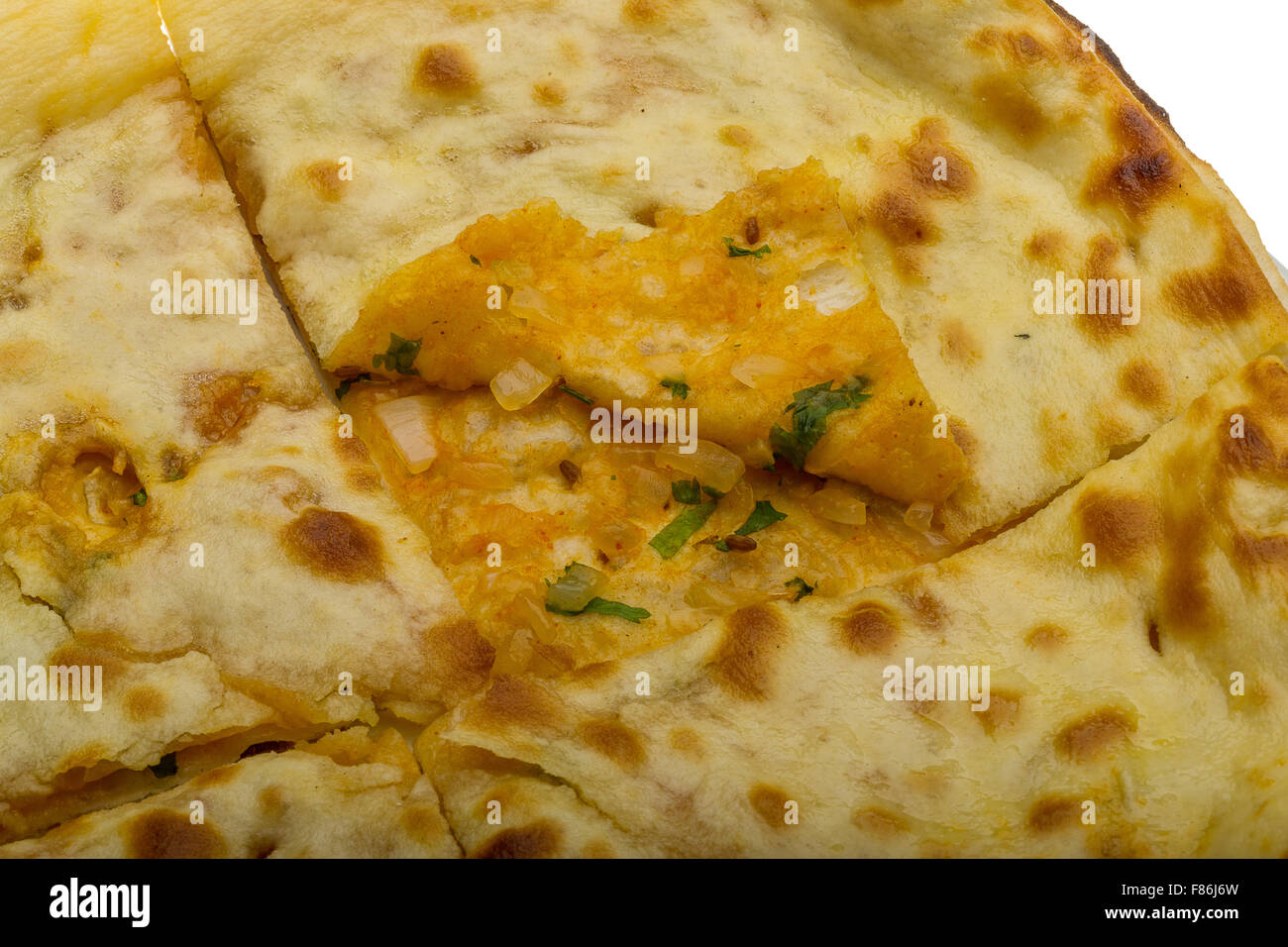 Alu Naan - traditional indian bread Stock Photo - Alamy