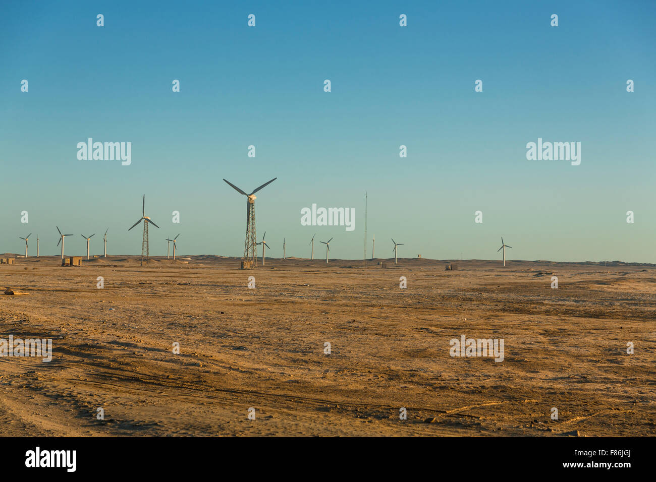 Wind farm in Egypt Stock Photo - Alamy