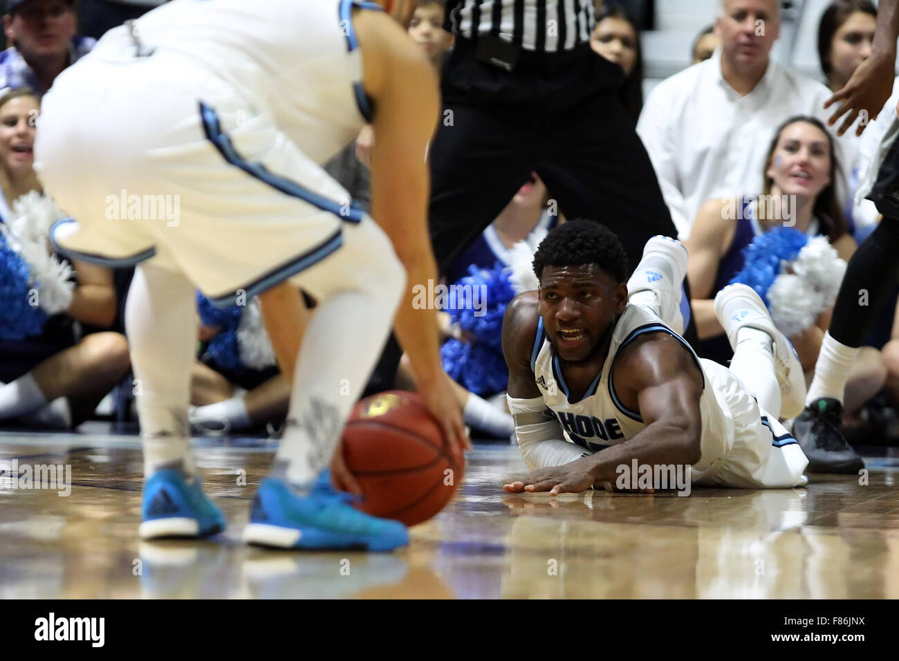 December 5, 2015; Kingston, RI, USA; Rhode Island Rams forward Hassan ...