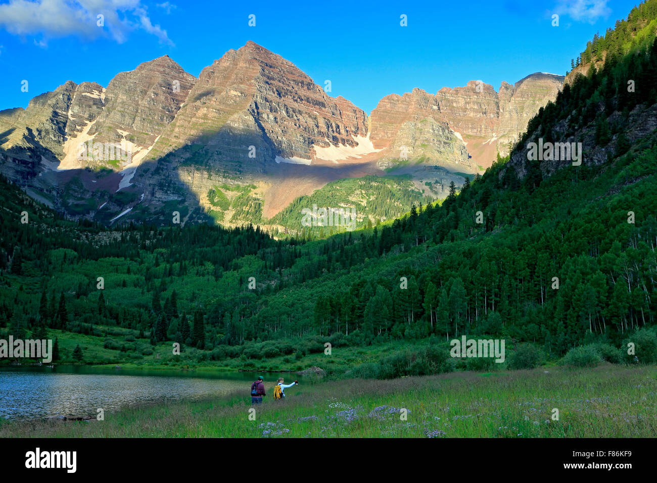 Summer Maroon Bells Colorado