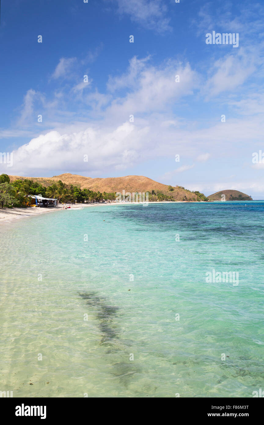Beach on Mana Island, Mamanuca Islands, Fiji Stock Photo - Alamy