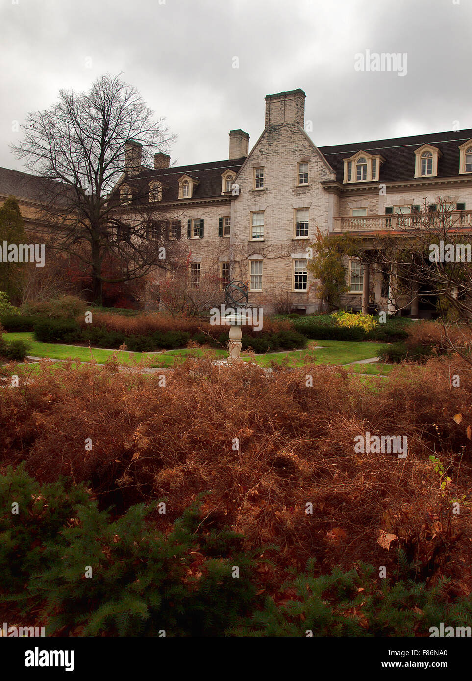 The grounds of the George Eastman House and Museum in Rochester, New ...