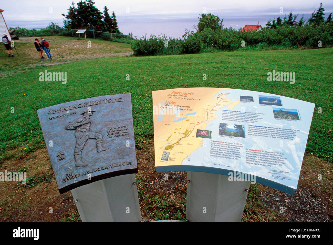 Map of the gaspe peninsula hi-res stock photography and images - Alamy