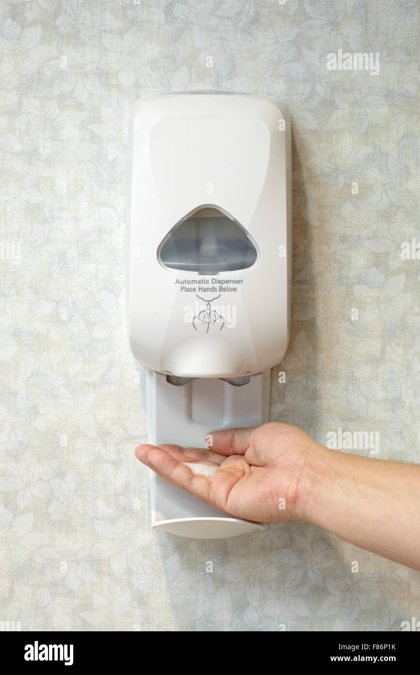 Automatic soap dispenser hi-res stock photography and images - Alamy