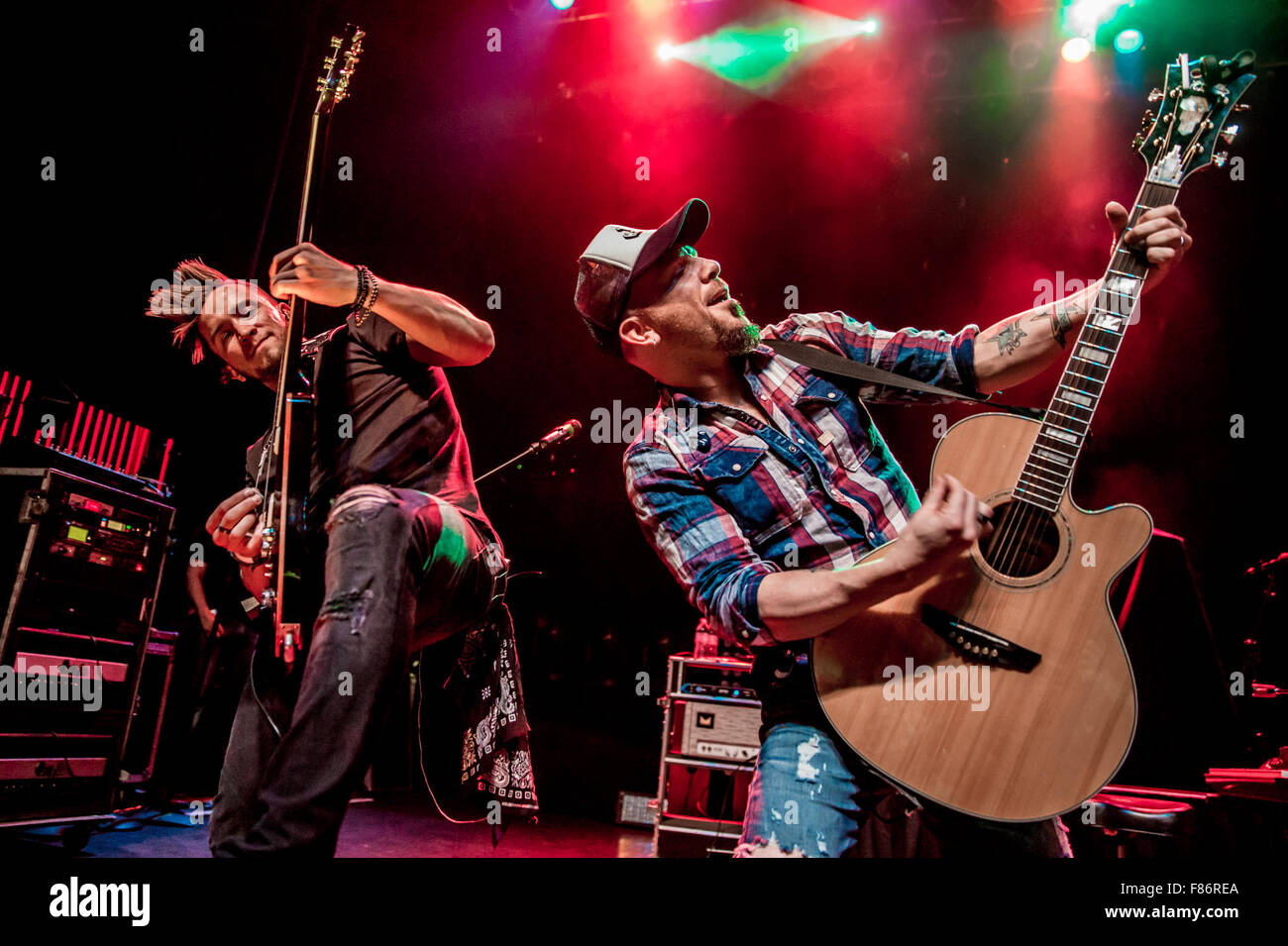 Detroit, Michigan, USA. 4th Dec, 2015. CHRIS LUCAS of LOCASH performing ...