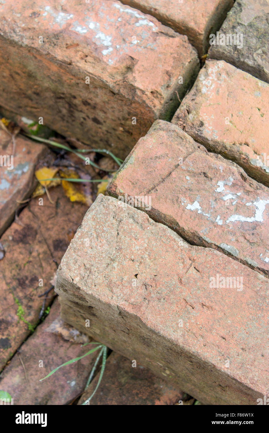 Old, weathered bricks Stock Photo - Alamy