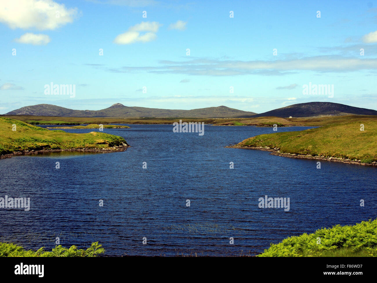 North Uist view Stock Photo - Alamy