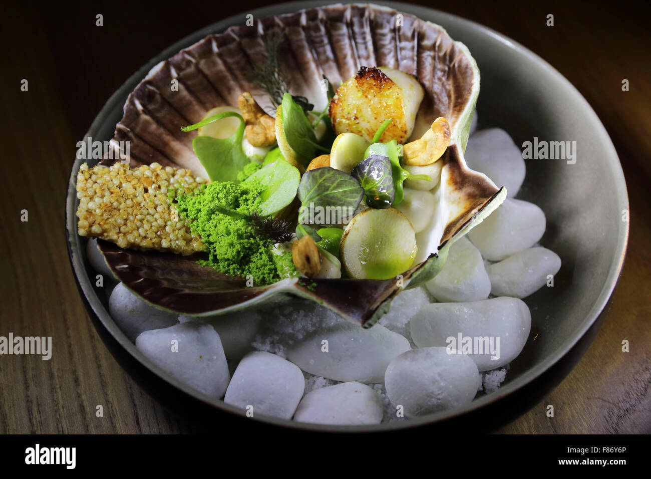 St jacques shell hi-res stock photography and images - Alamy