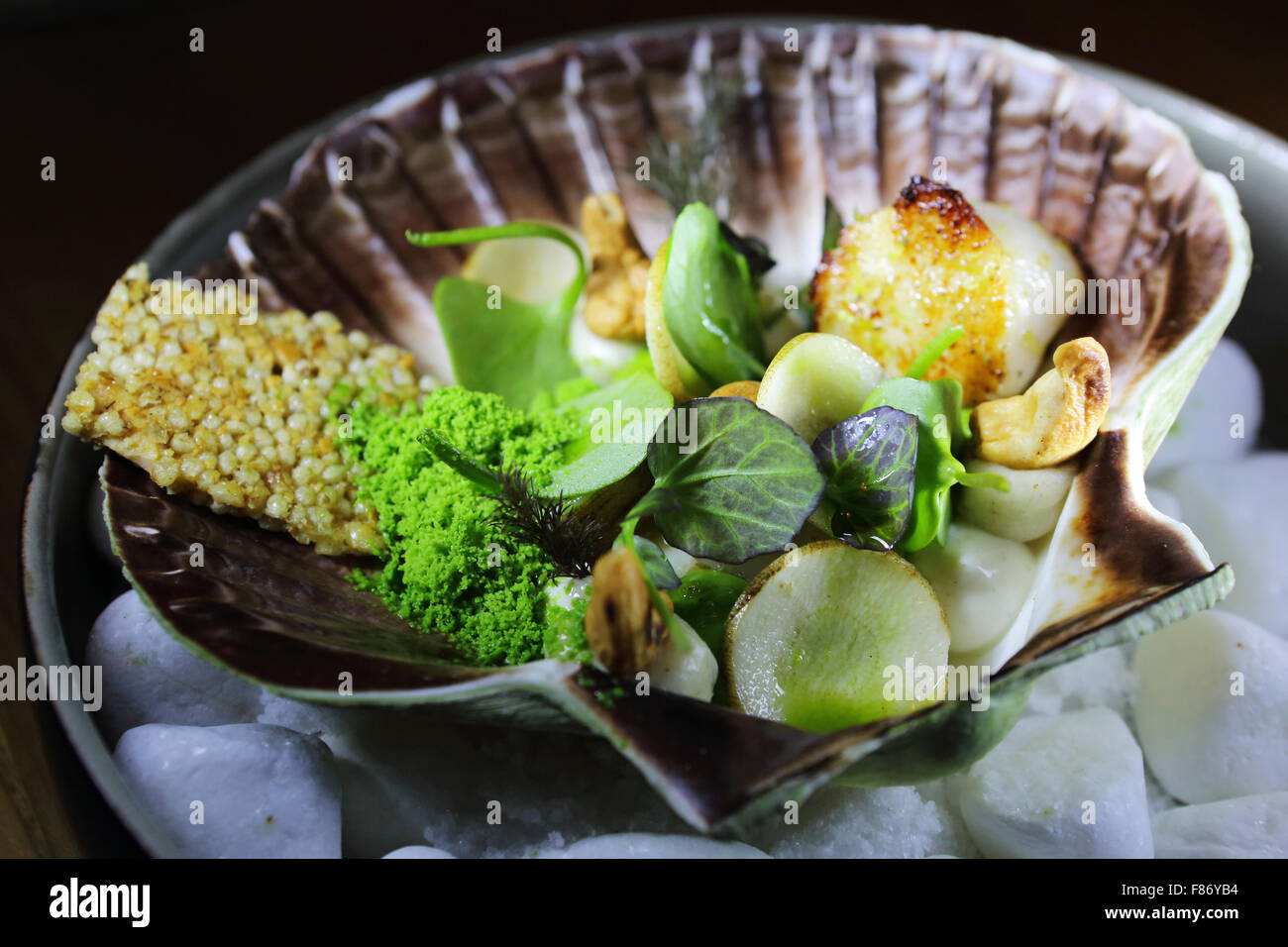 St jacques shell hi-res stock photography and images - Alamy
