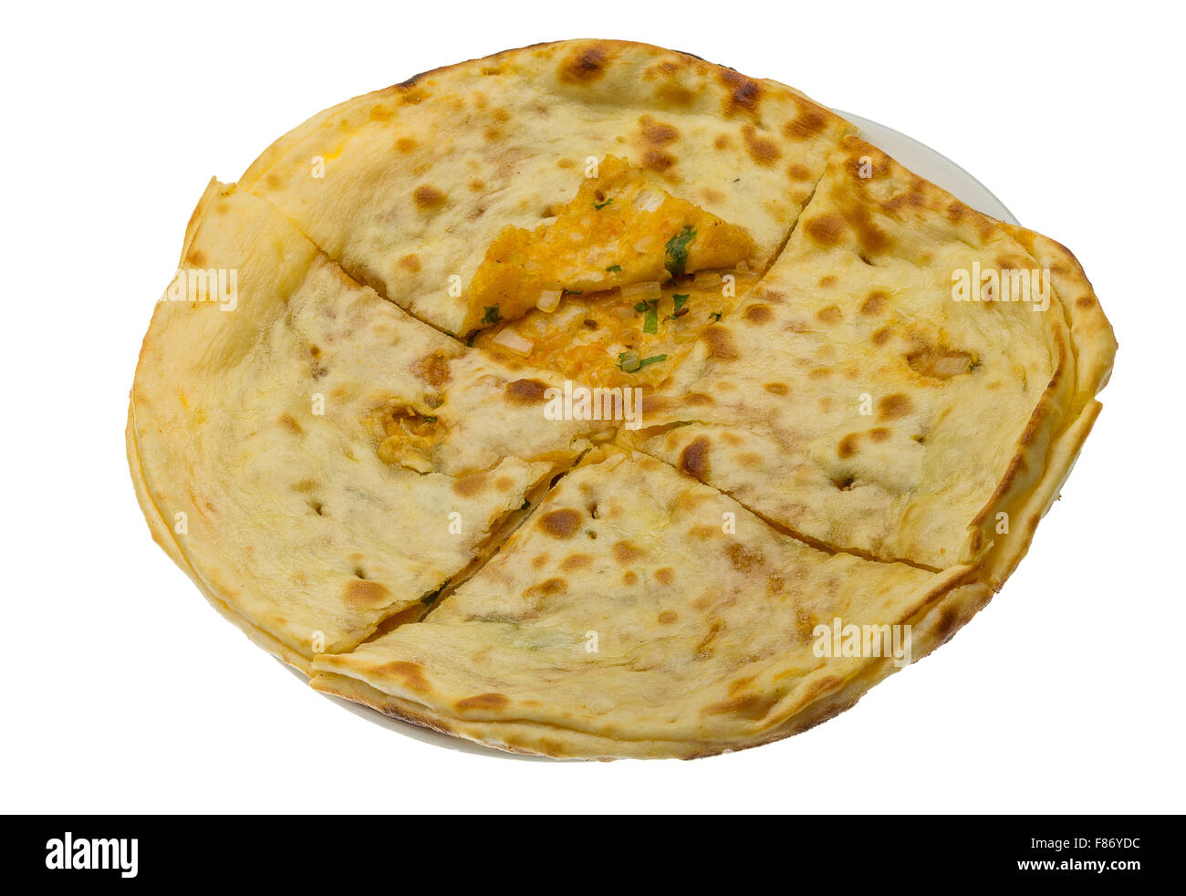 Alu Naan - traditional indian bread Stock Photo - Alamy