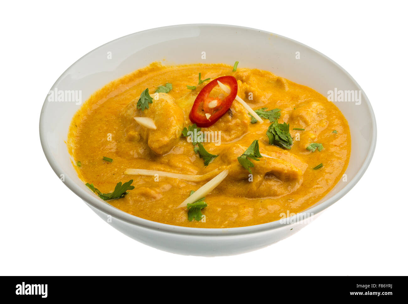 Chicken Korma - traditional Indian cuisine Stock Photo - Alamy