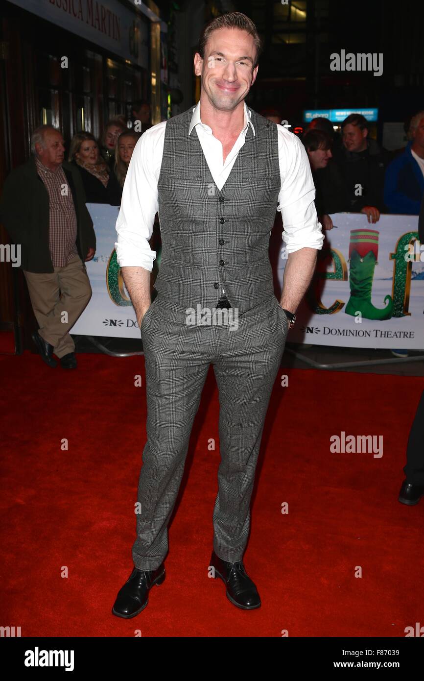 Guests arrivals at Elf the Musical Gala Night Featuring: Dr Christian ...