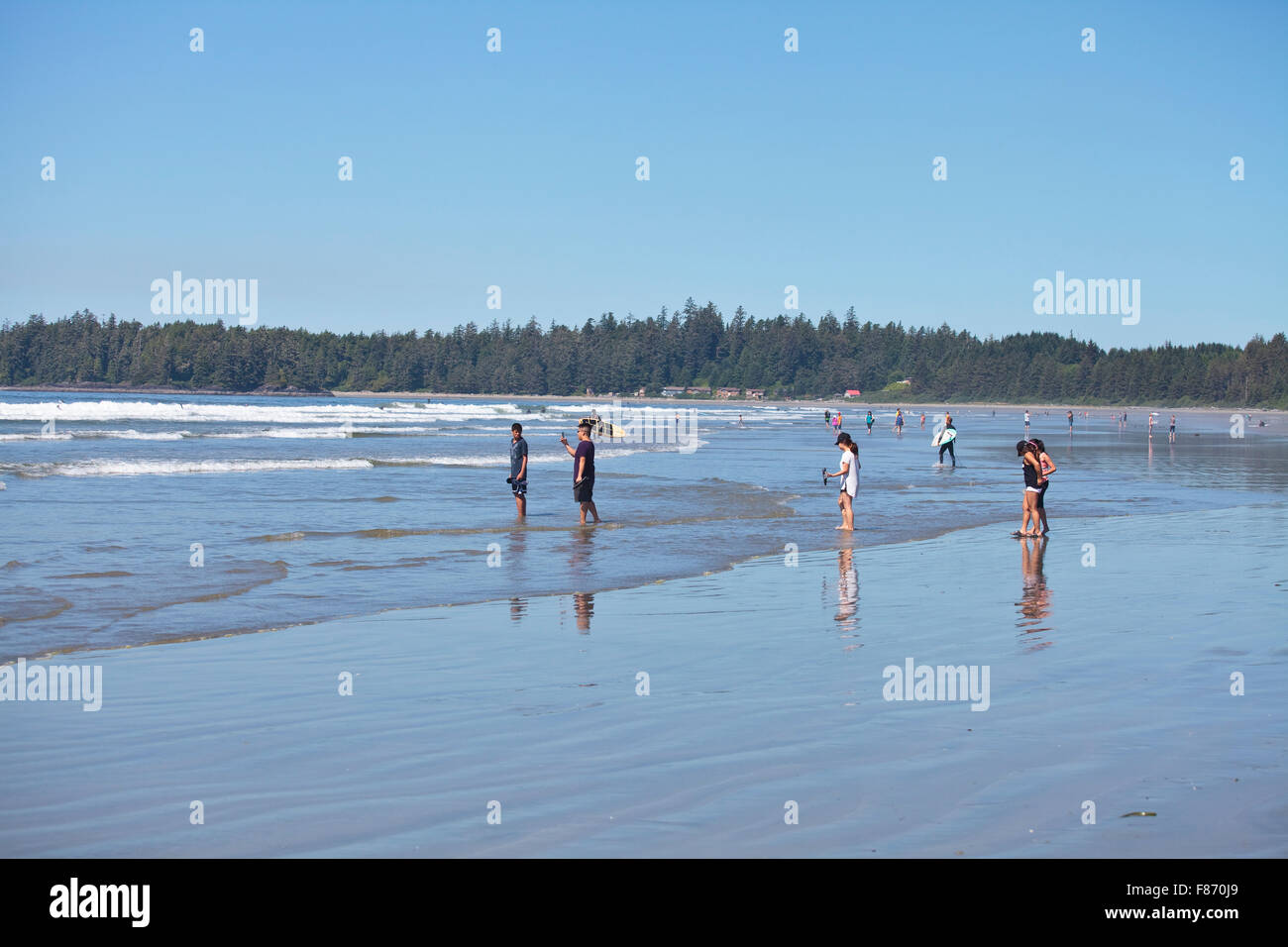 Long Beach, Pacific Rim National Park, Vancouver Island, British ...
