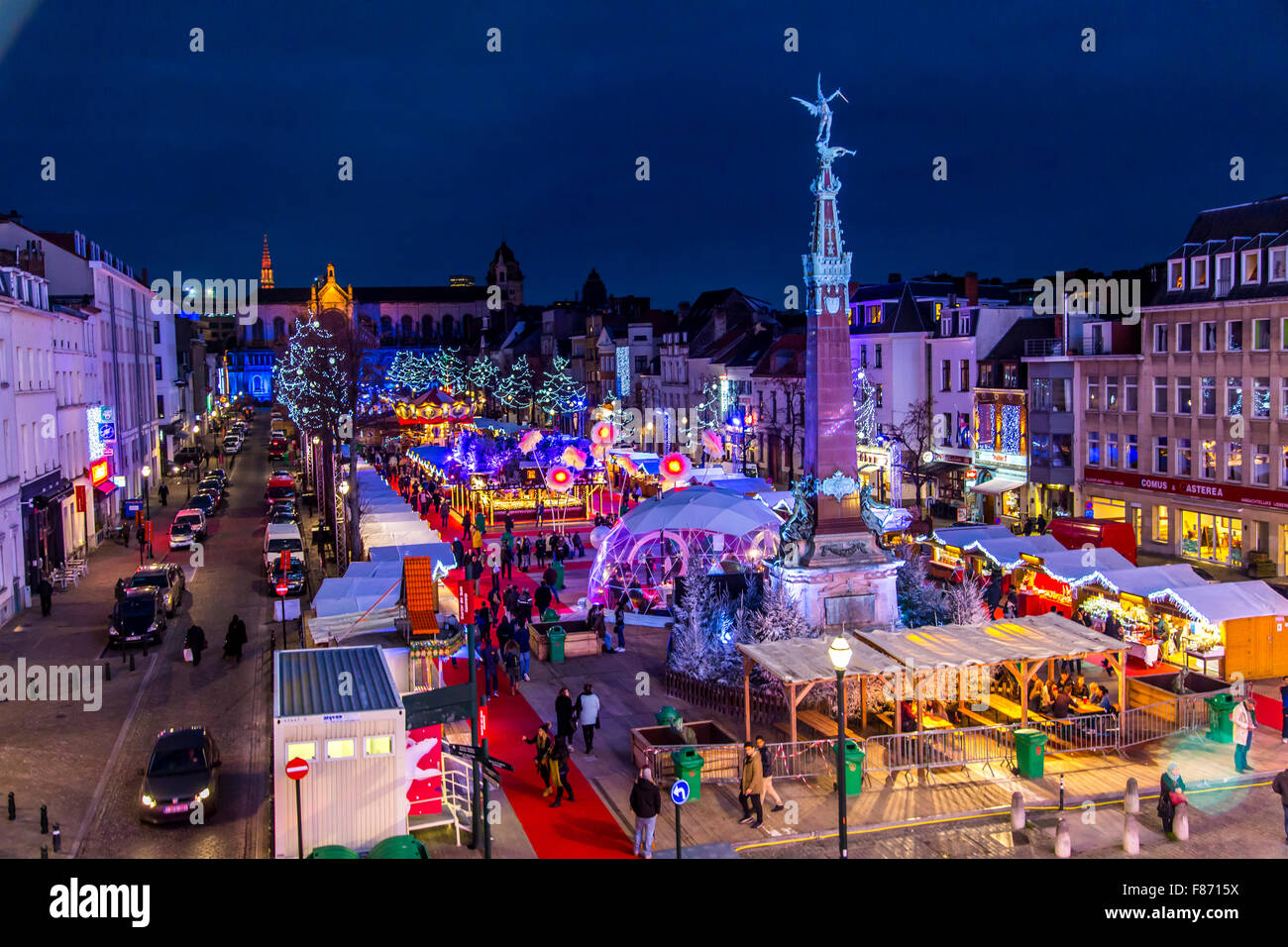 Belgium christmas market hi-res stock photography and images - Alamy