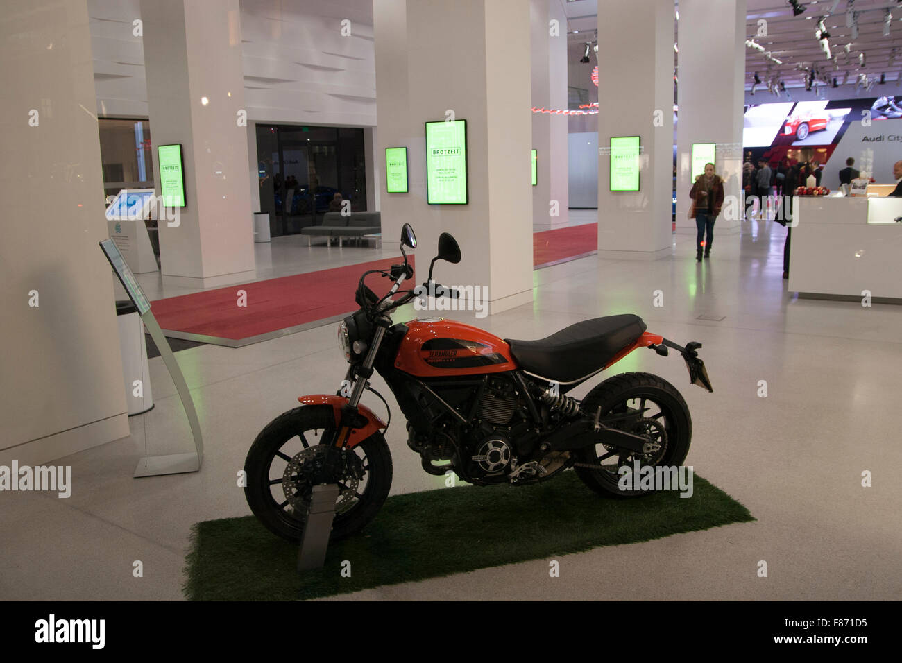 Motorcycle Shop Berlin Germany Stock Photo - Alamy