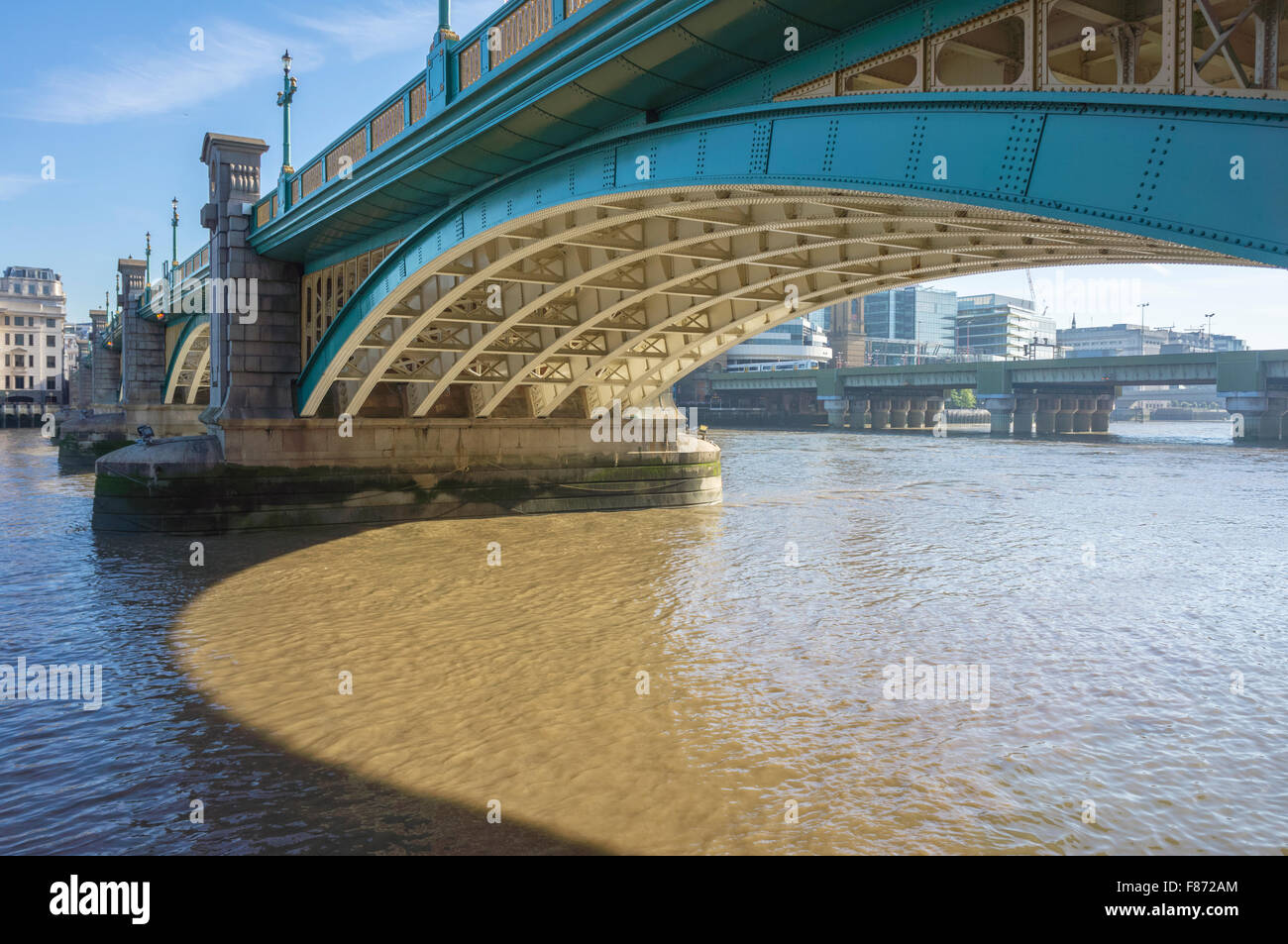 Southwark Bridge, London Stock Photo - Alamy