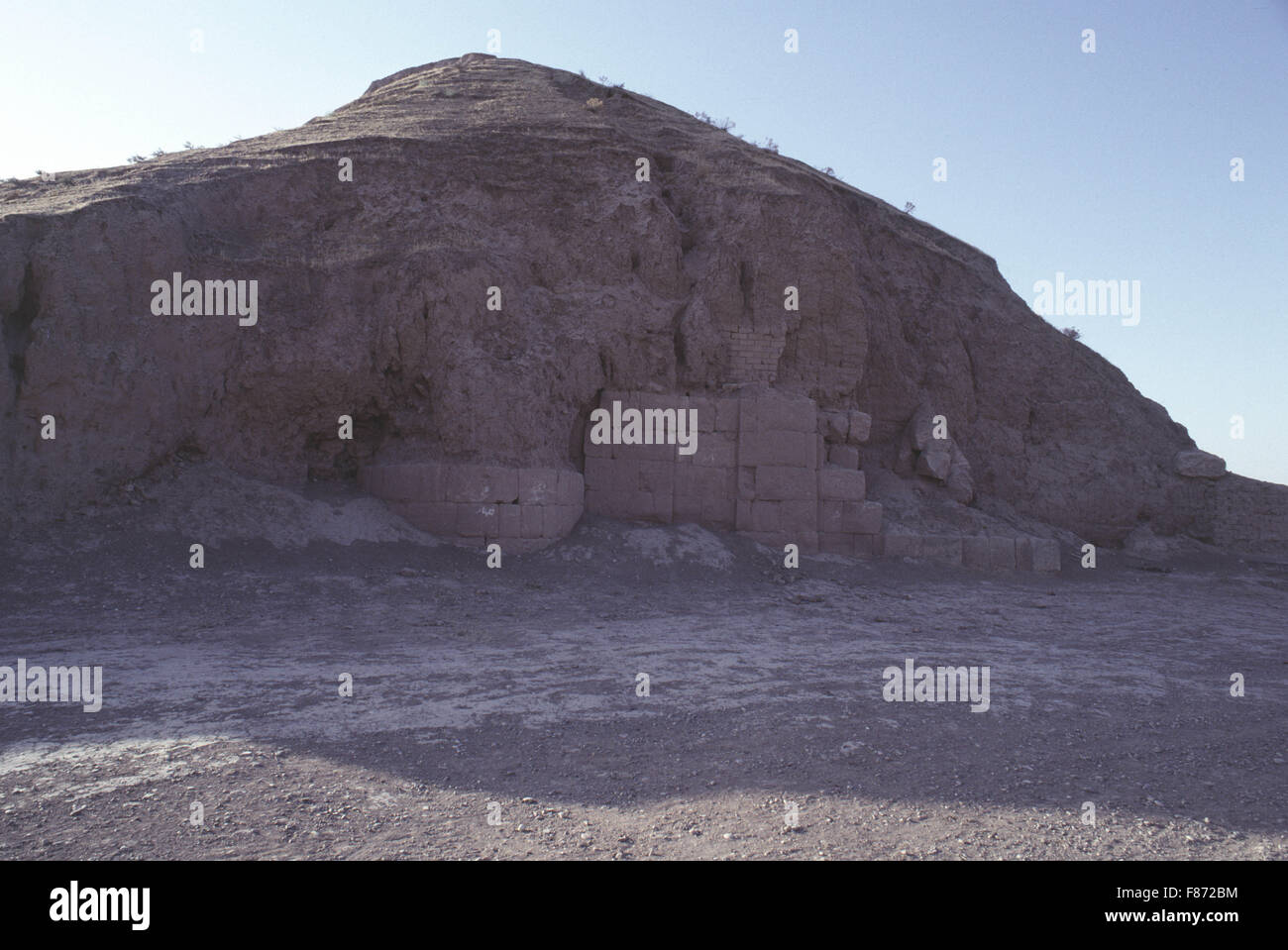 Nimrud - A Ziggurat at the Royal Palace of King Ashurnasirapal II on ...