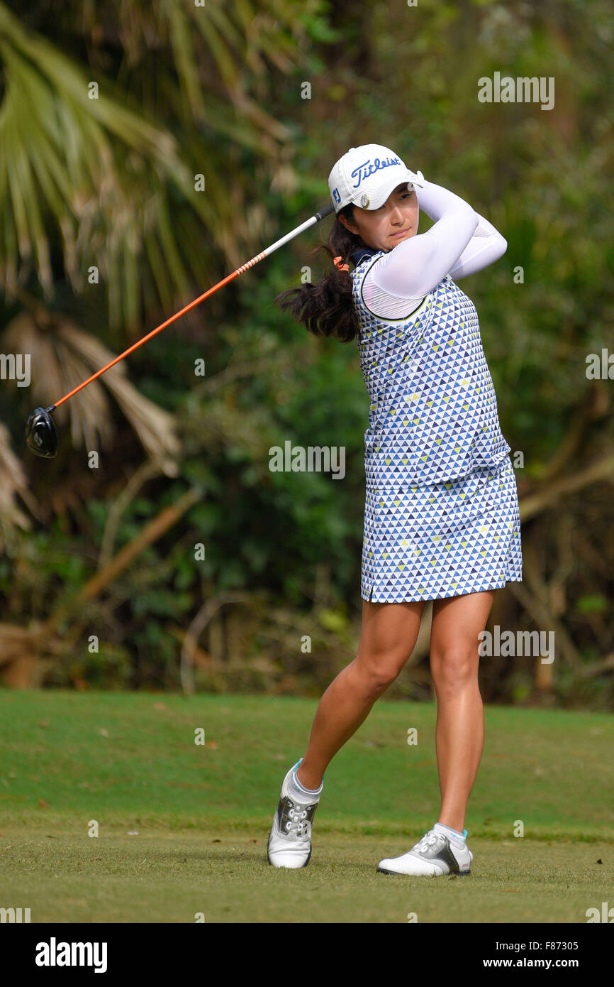 Daytona Beach, FL, USA. 6th Dec, 2015. Julie Yang during the final ...