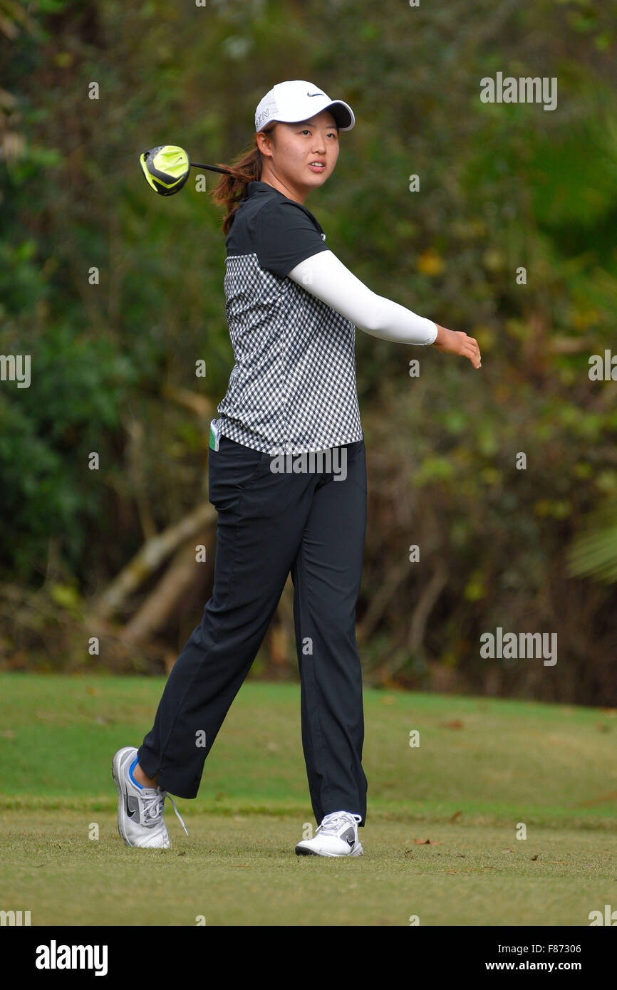Daytona Beach, FL, USA. 6th Dec, 2015. Simin Feng during the final ...