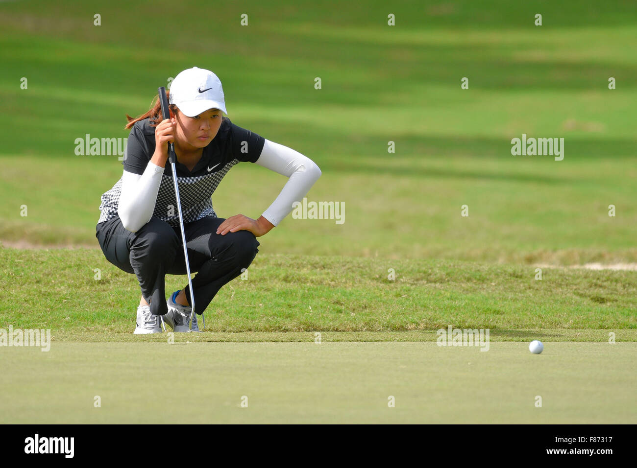Daytona Beach, FL, USA. 6th Dec, 2015. Simin Feng during the final ...