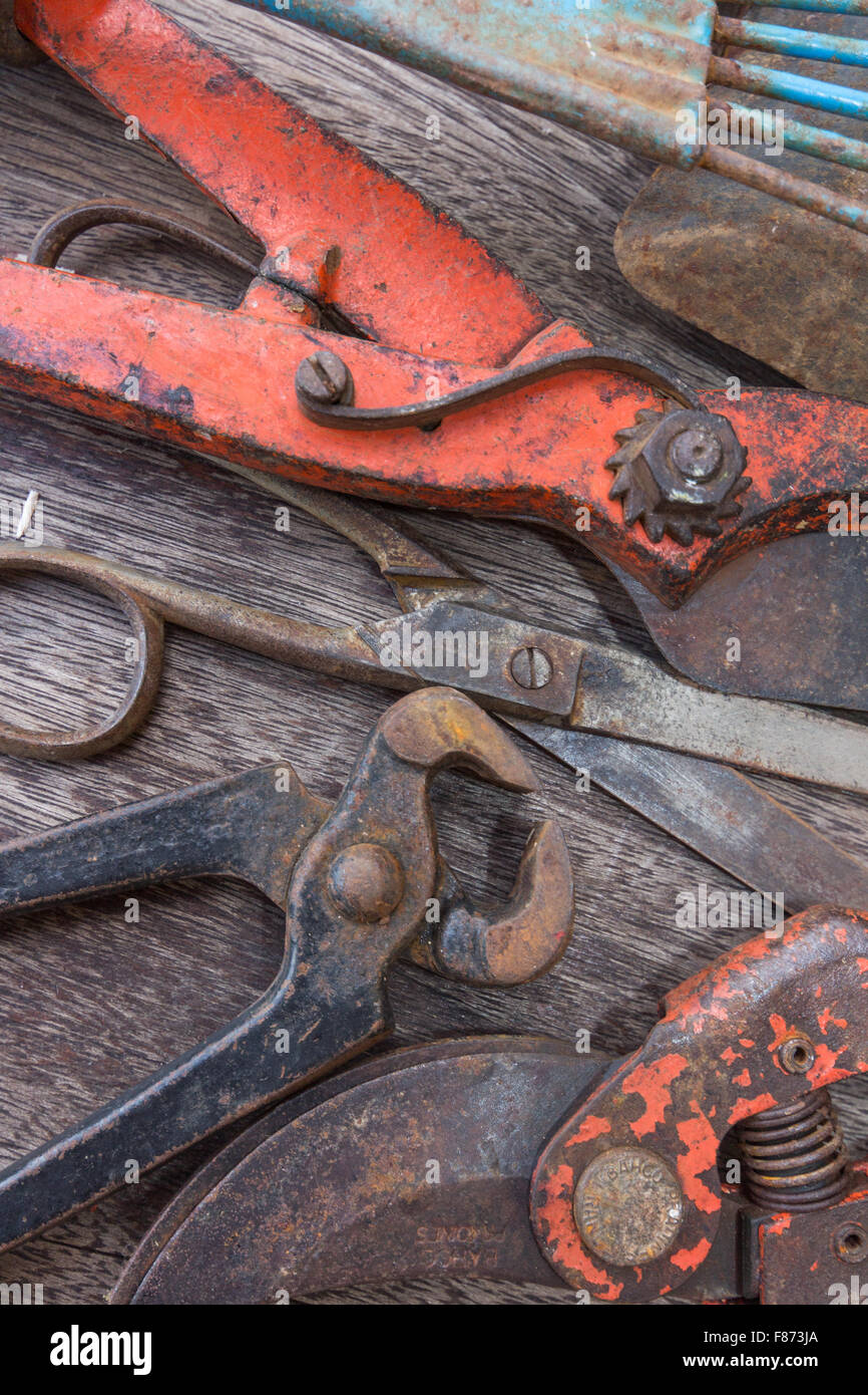 Rusty tools hi-res stock photography and images - Alamy